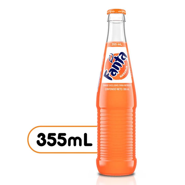 Fanta De Mexico Refresco De Naranja 355 ml – FIESTA LATIN MARKET